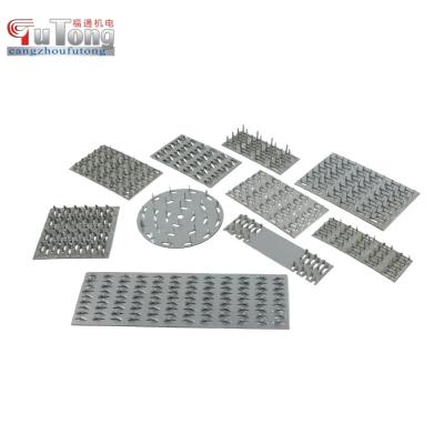 China 8mm nail teeth truss plate rectangular framing gang nails suppliers for sale