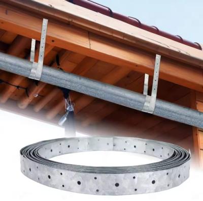 China Galvanized Steel Coil Strapping Hanger Strap Perforated Strap Tie for sale