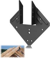 China Hurricane Straps Truss To Rafter Connector For Roofing Trusses Powder Coated Wood Timber for sale