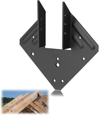 China Hurricane Straps Truss To Rafter Connector For Roofing Trusses Powder Coated Wood Timber for sale
