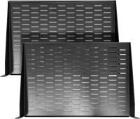 China 1U Vented Server Rack Shelf Universal Rack Shelf with Protective Edges for 19