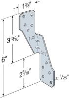China Hurricane Clips for Roof, Shed and Walls, Hurricane Straps for Rafter H2.5A
​ for sale
