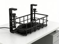 China 2 Tier Under Sink Organizer with Slide Rail Design and Adjustable Q235B Metal Pull Out Cabinet Storage Rack for sale