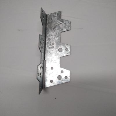China Heavy Duty Galvanized Steel 90 Degree Angle Bracket with 5000 lbs Load Capacity for Structural Reinforcement for sale