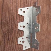 China Heavy Duty Galvanized Steel 90 Degree Angle Bracket with 5000 lbs Load Capacity for Structural Reinforcement for sale