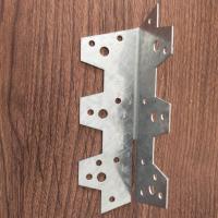 China Heavy Duty Galvanized Steel 90 Degree Angle Bracket with 5000 lbs Load Capacity for Structural Reinforcement for sale