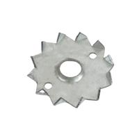 China Toothed Plate Timber Connector, Galvanized Steel Single/Double Sided Wood Connector Disc for Structural Timber for sale