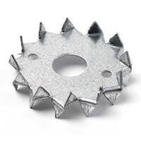 China Toothed Plate Timber Connector, Galvanized Steel Single/Double Sided Wood Connector Disc for Structural Timber for sale
