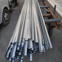 China Galvanized Steel Speed Brace 19x19x1.0mm L-Bracket for Structural Framing in 3.6m 4.0m 6.0m Lengths for sale