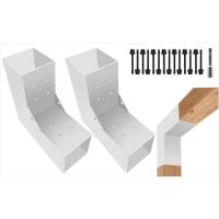 China Pergola DIY Bracket Kits 2-Way L Shaped Corner Brackets for 6