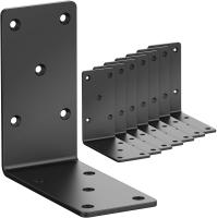 China L Brackets Heavy Duty, Galvanized Corner Brace for Wood, 90 Degree Angle Bracket for Floating Shelves, Wood Beams for sale