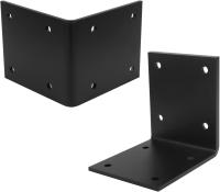 China Heavy Duty Steel Ll Right Angle Bracket, 6x6 Steel Corner Brackets for Wood Shelves for sale
