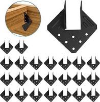 China Black Hurricane Tie, Joist Hangers, Fit 2x4,2x6 Truss to Rafter Connector for Roof Truss Timber, Hurricane Truss Hangers, Rafter Brackets,Hurricane Clips for sale