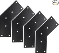 China 4 PCS 135 Degree Carbon Steel Flat Brackets, 9