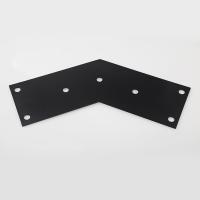 China 4 PCS 135 Degree Carbon Steel Flat Brackets, 9