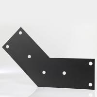 China 4 PCS 135 Degree Carbon Steel Flat Brackets, 9