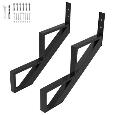 China Steel Stair Riser 1-Step Steel Stair Stringer for Outdoor Steps Steel Stair Riser with 1/2/3/4/5/6/7 Steps for sale
