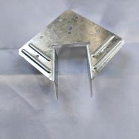China DX51D-Z275 Galvanized Steel Hurricane Clip 1.2mm Thickness Roof Hurricane Bracket 135*135*40mm Wind Resistant Roof Clamp for sale