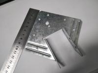 China DX51D-Z275 Galvanized Steel Hurricane Clip 1.2mm Thickness Roof Hurricane Bracket 135*135*40mm Wind Resistant Roof Clamp for sale