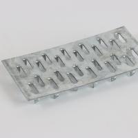 China DX51D-Z275 Galvanized Steel Gang Nail Plate 1mm Thick with 8mm Tooth Depth for Structural Truss Connection for sale