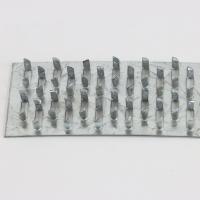 China DX51D-Z275 Galvanized Steel Gang Nail Plate 1mm Thick with 8mm Tooth Depth for Structural Truss Connection for sale