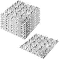 China 2''L x 4''W Galvanized Steel Truss Mending Plate with Pronged Nail Teeth for Roofing and Timber Connector for sale