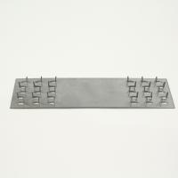 China Galvanized Steel Truss Plate with Pronged Nail Teeth for 2''L x 4''W Wood Timber Connections for sale