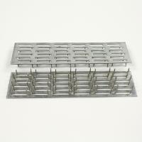 China Galvanized Steel Truss Plate with Pronged Nail Teeth for 2''L x 4''W Wood Timber Connections for sale