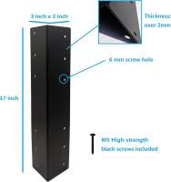 China Steel Raised Garden Bed Corner Brackets for 10