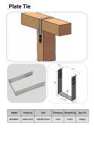 China Z275 Galvanized Steel Plate Tie Timber Connector 150x90x25mm with Pre-punched Holes for Wood Frame Construction for sale