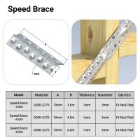 China Speed Brace Z275 Galvanized Steel Perforated Timber Bracing Strap for 3.6m Wood Frame Construction for sale