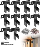 China Shipping Container Brackets, Heavy Duty Stud Framing Kit for 2x4 2x6 Lumber | Interior Container Framing Support, Heavy Duty Steel Brackets for Insulation, Walls, Ceilings and DIY Conversion Projects for sale