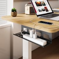 China Cable Management Under Desk Easy under-table mounting cables organizer for clean tidy office home workspace for sale