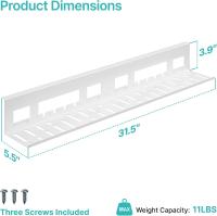 China Under Desk Cable Management Tray Power Strip Holders Heavy Duty Steel Cord Organizer for Desk Office Home for sale