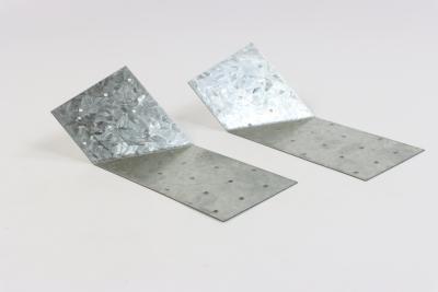 China G300-Z275 Galvanized Steel Creeper Connector with 135 Degree Angle and Pre-punched Holes for Timber Frame Construction for sale