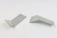 China G300-Z275 Galvanized Steel Creeper Connector with 135 Degree Angle and Pre-punched Holes for Timber Frame Construction for sale
