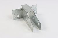 China Girder Bracket GB340S G300-Z275 Galvanized Steel 1.5mm Thickness 160x80x168mm Timber Connector for Pergola & Deck for sale