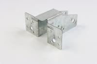 China Girder Bracket GB340S G300-Z275 Galvanized Steel 1.5mm Thickness 160x80x168mm Timber Connector for Pergola & Deck for sale