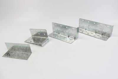China Split Hanger SPH140 G300-Z275 Galvanized Steel Joist Hanger with Split Design and Pre-punched Holes for Timber Frame Construction for sale