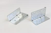 China Split Hanger SPH140 G300-Z275 Galvanized Steel Joist Hanger with Split Design and Pre-punched Holes for Timber Frame Construction for sale