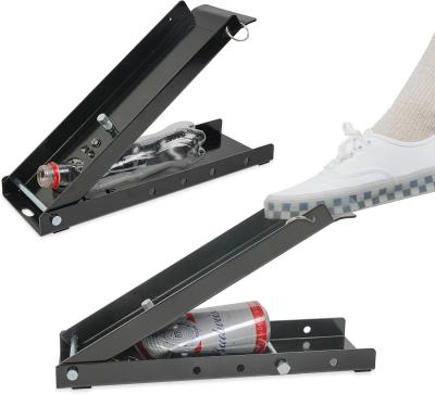 China Foot Can Crusher for Recycling Heavy Duty Floor Can Crusher Smasher for Soda for sale