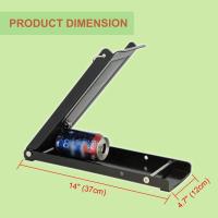 China Heavy Duty Portable Pedal Steel Floor Can Smashers for Beer Cans Canned Pet Food for sale