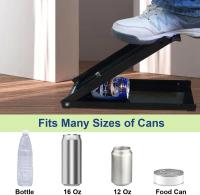 China Heavy Duty Portable Pedal Steel Floor Can Smashers for Beer Cans Canned Pet Food for sale