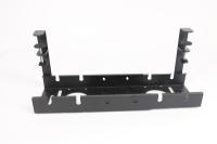 China 295-550mm Adjustable Under Desk Cable Management Tray in Q235B Steel with 22lb Load Capacity, Retractable Wire Organizer for sale