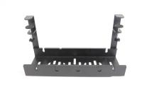 China 295-550mm Adjustable Under Desk Cable Management Tray in Q235B Steel with 22lb Load Capacity, Retractable Wire Organizer for sale