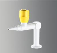 China Solid Brass Laboratory Gas Valves Epoxy Coated 2 Way Gas Valve Corrosion Proof for sale
