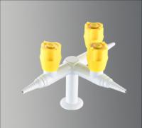 China Solid Brass Laboratory Gas Valves Epoxy Coated 2 Way Gas Valve Corrosion Proof for sale
