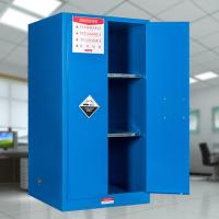 China Fireproof Lab Safety Cabinet Heavy Duty Flammable Liquid Safety Cabinet 90 Gallon for sale