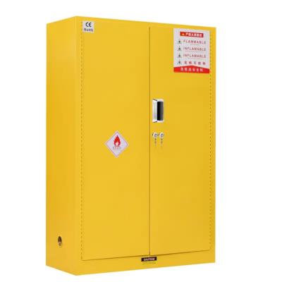 China 16 Gallon Flammable Liquid Storage Cabinet Fireproof Chemical Storage Cupboards for sale