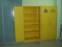 China 16 Gallon Flammable Liquid Storage Cabinet Fireproof Chemical Storage Cupboards for sale
